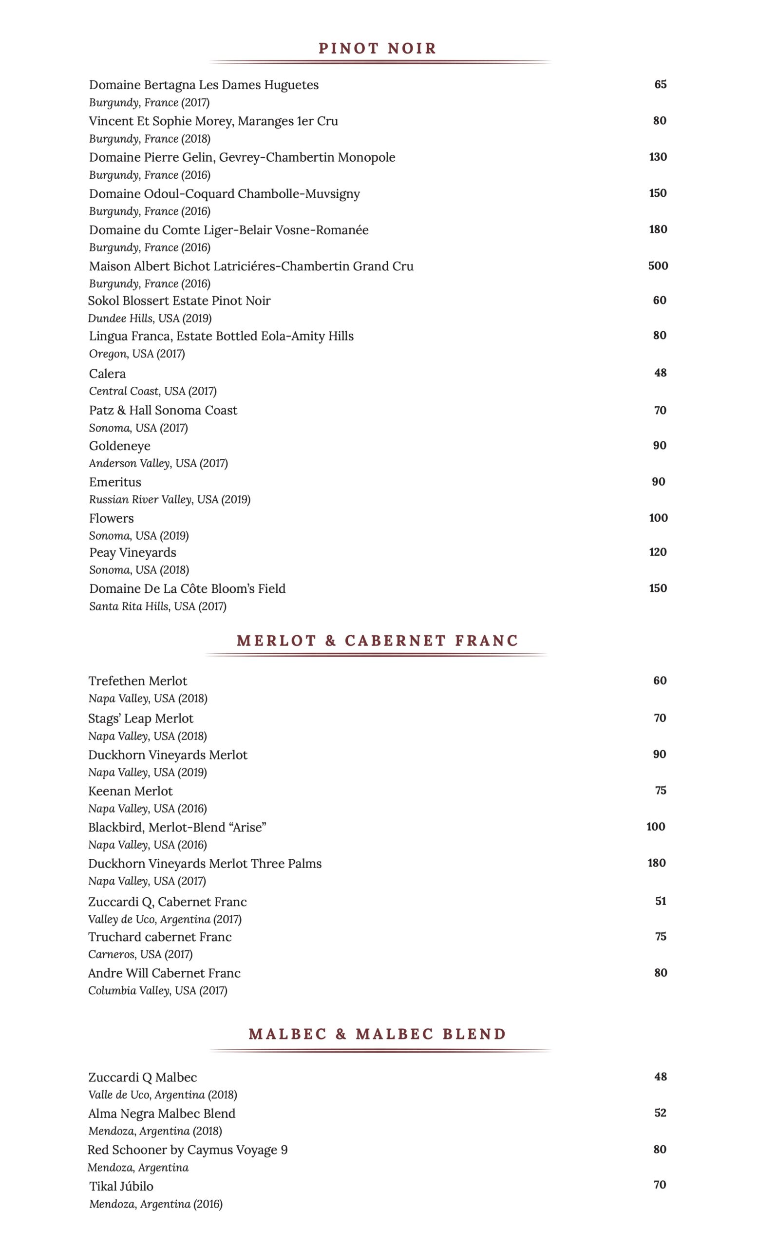 Houston Menu - Casa do Brasil