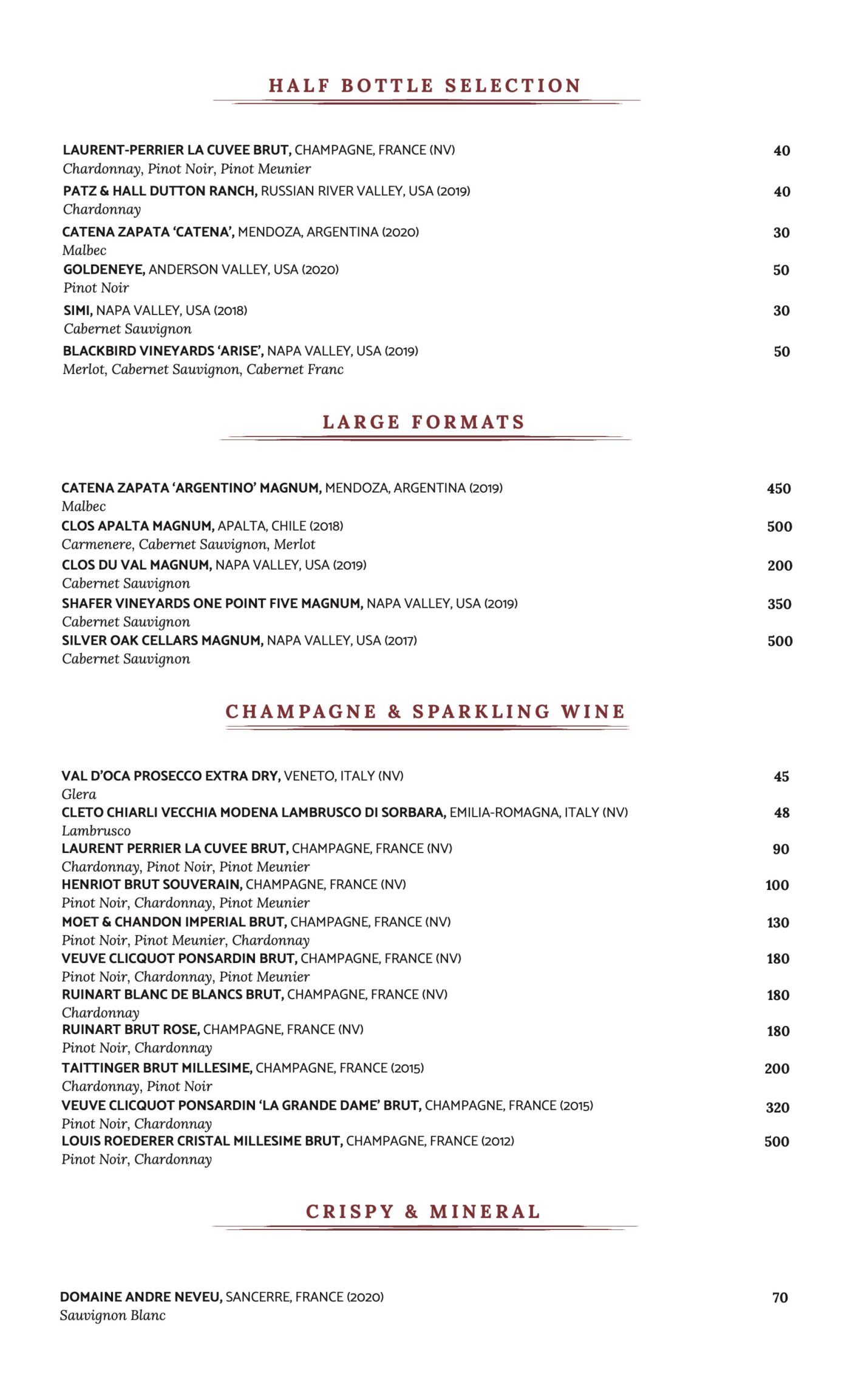 Main Menu - Casa do Brasil in Austin, TX