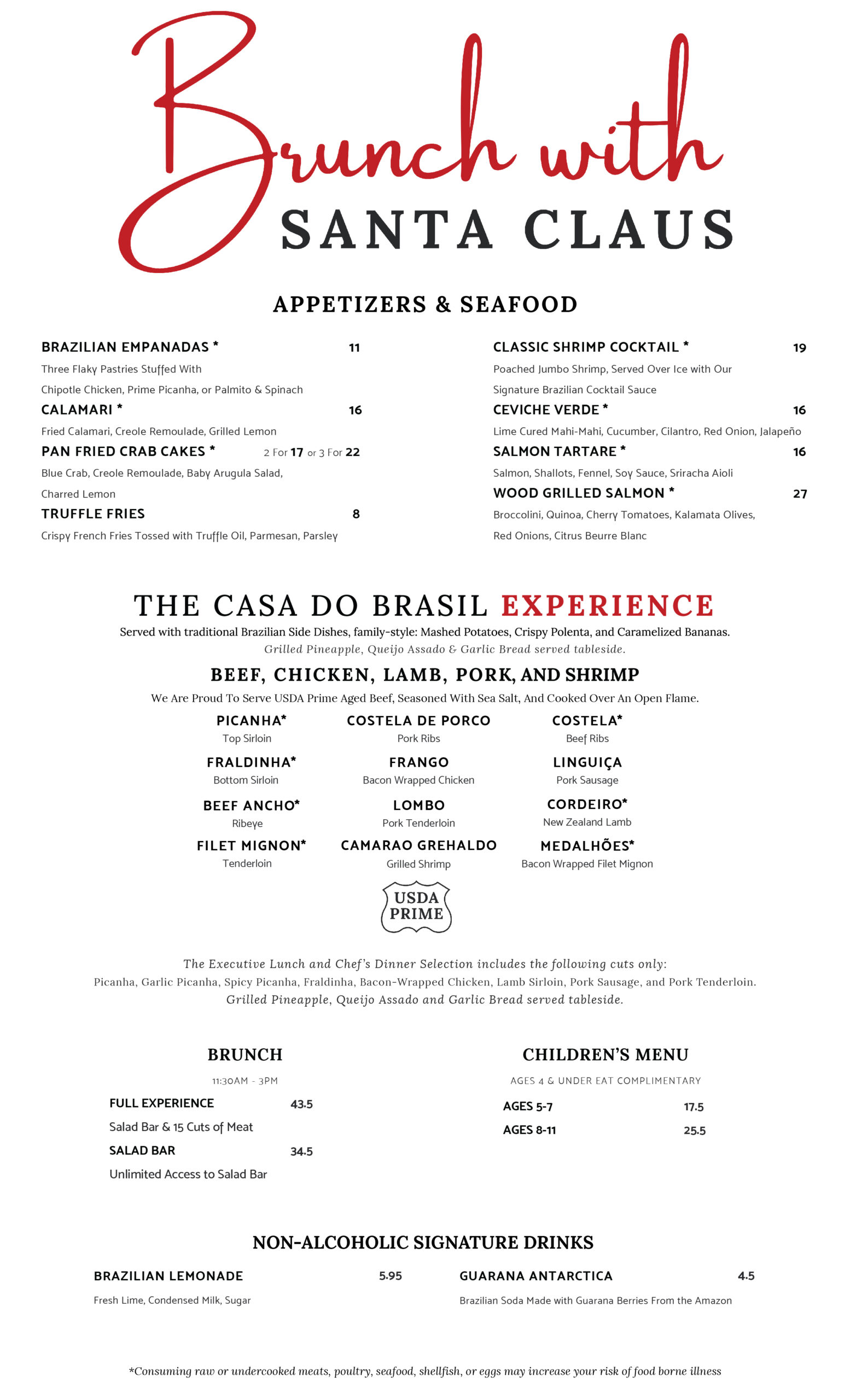 Brunch with Santa at Casa do Brasil | Austin, TX